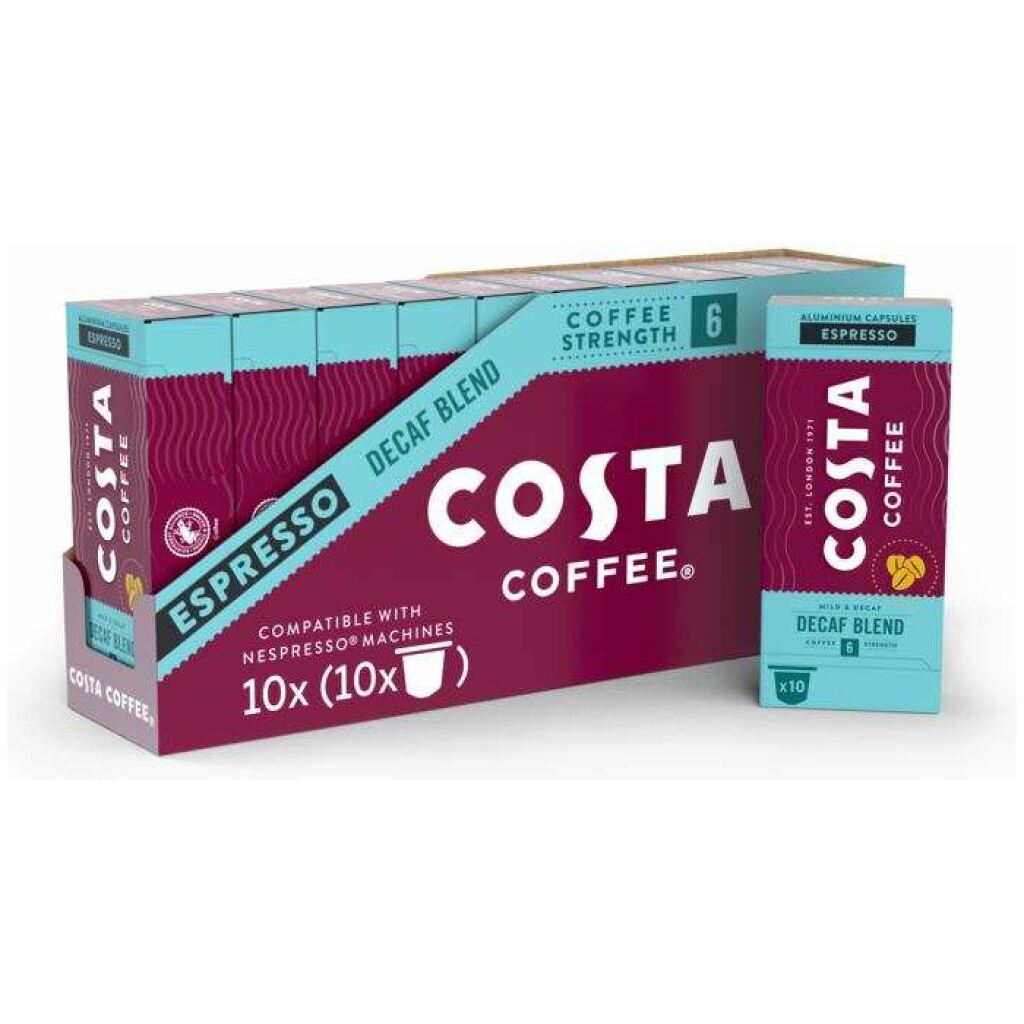 Costa Coffee - Caramel Latte - Kalter Kaffe in der Dose - La bottega ...