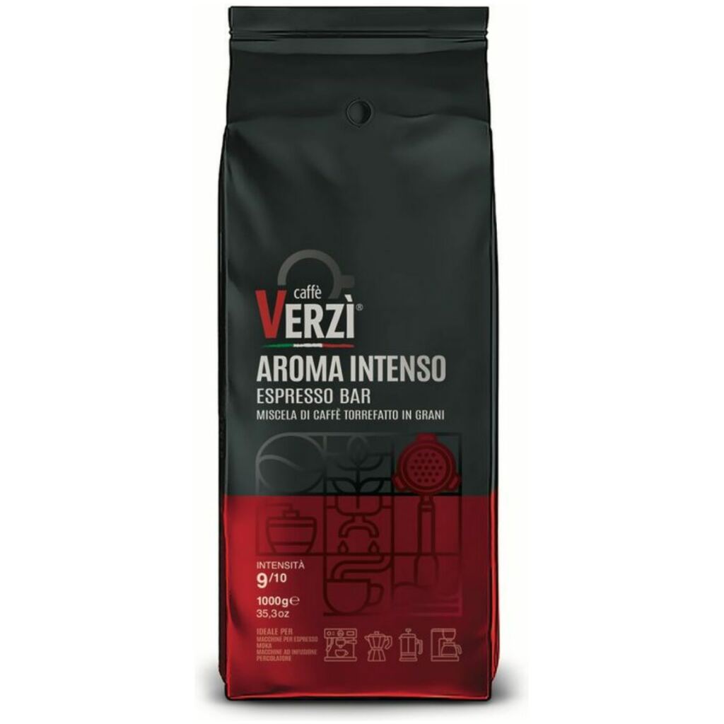Verzì Caffè - Aroma Intenso - grains de café - réf. 8033576110028 ...